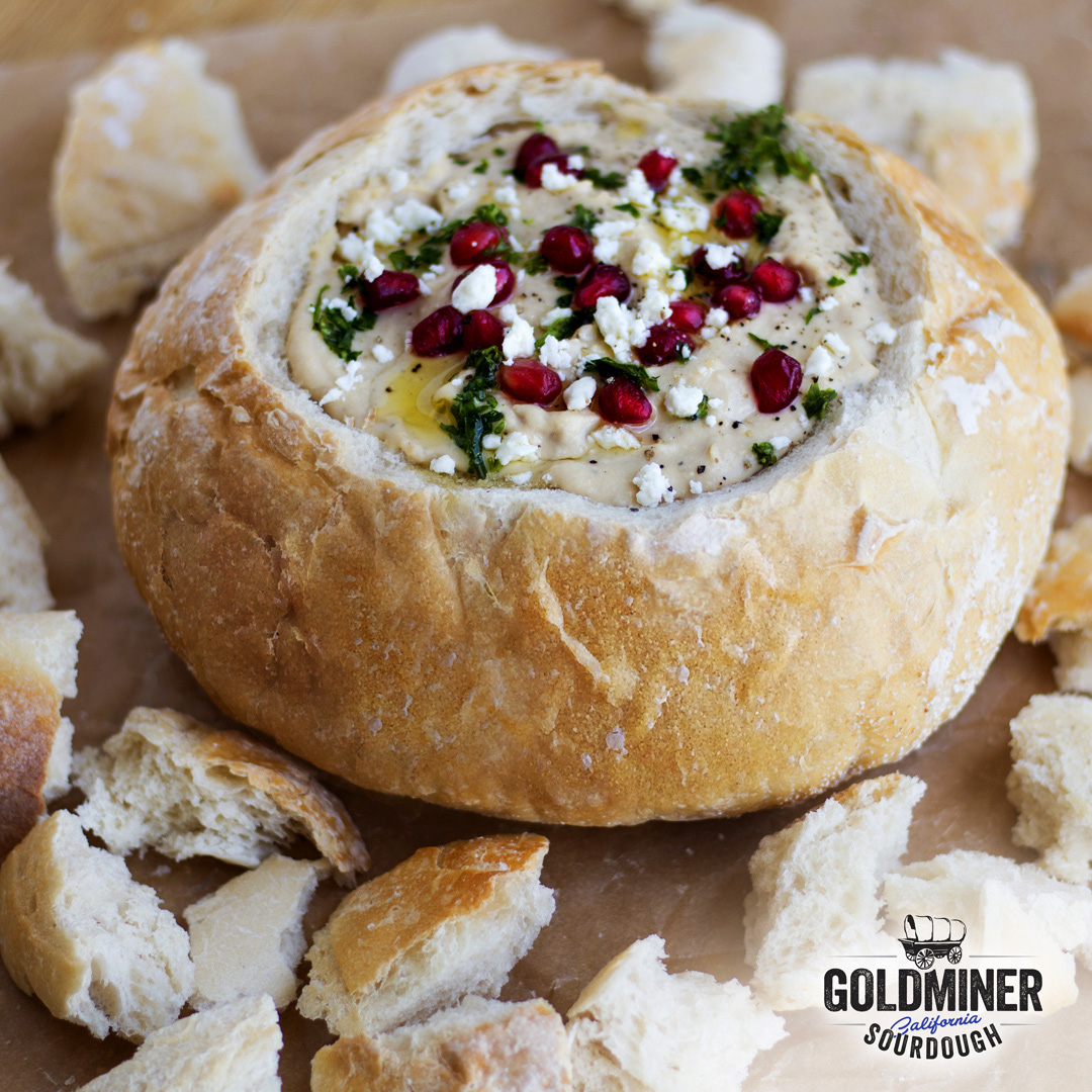 Baba Ganoush Boule | Goldminer Bakery
