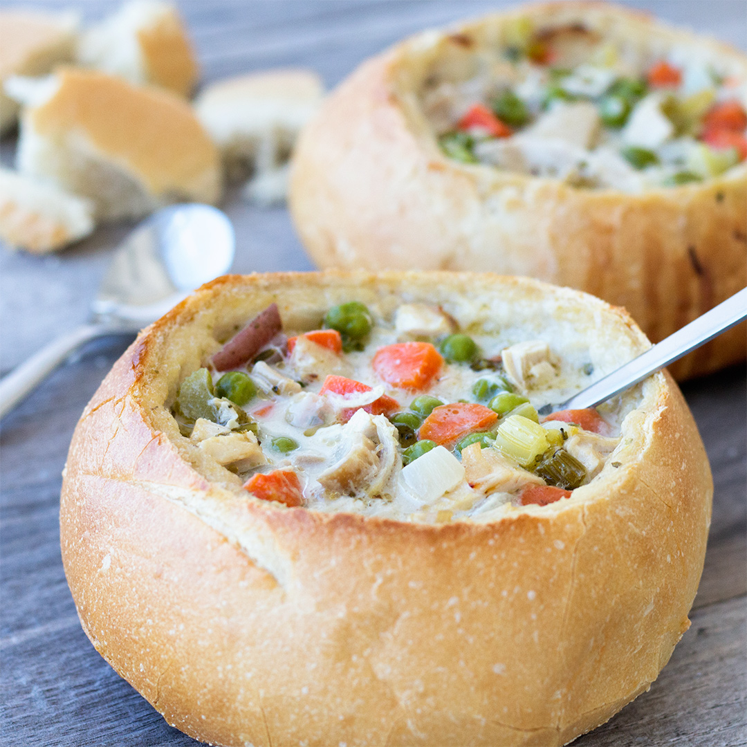Turkey Pot Pie Mini Boules | Goldminer Bakery